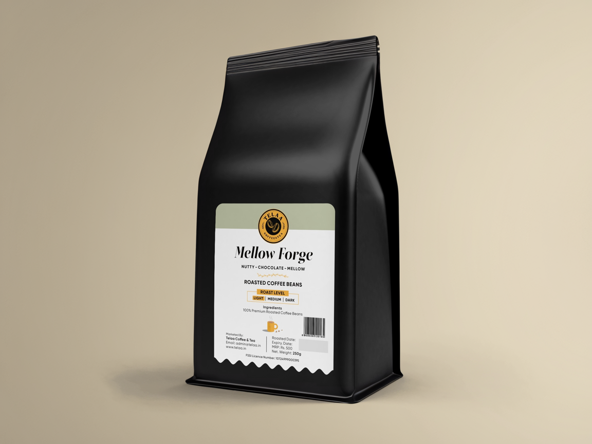 Mellow Forge, Light Roasted 100% Arabica Specialty Coffee Beans - telaa.in